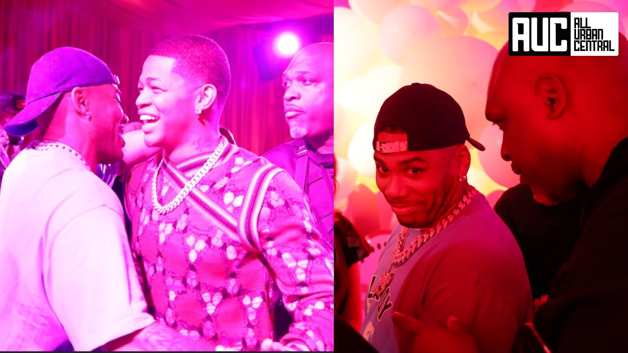 Nelly’s Bodyguard Aint Taking No Chances After YK Osiris Runs Into Him ...