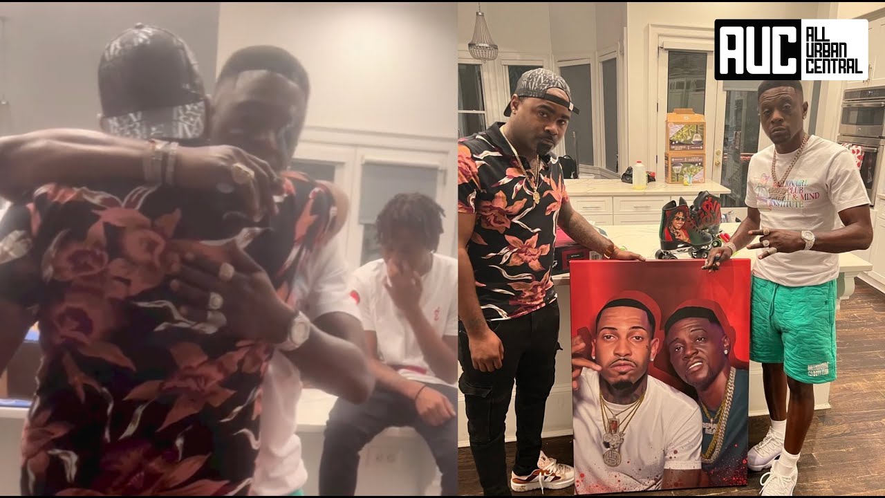 Boosie Gets Emotional After Being Gifted A Painting Of Trouble – All ...